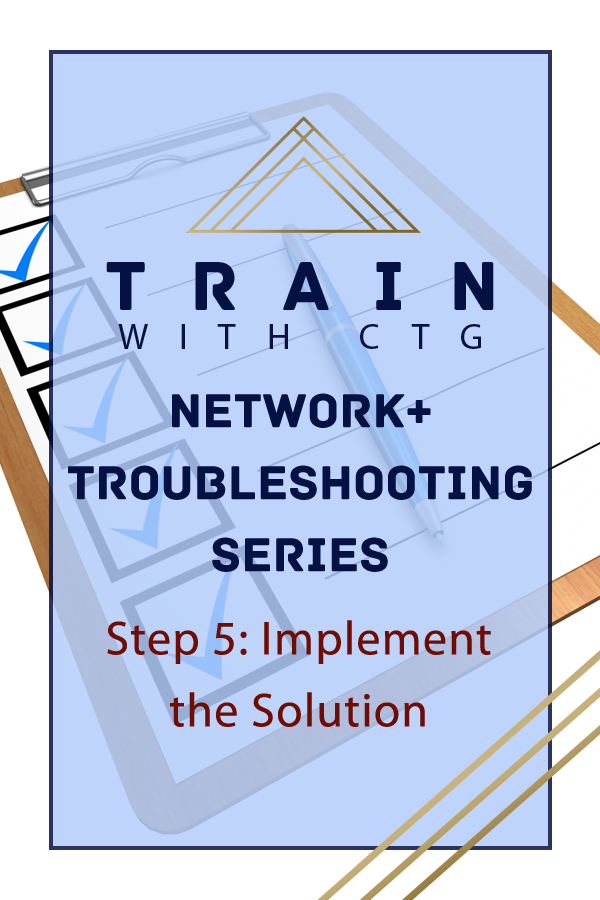 Troubleshooting Series Step 5 - Pin - Train With CTG